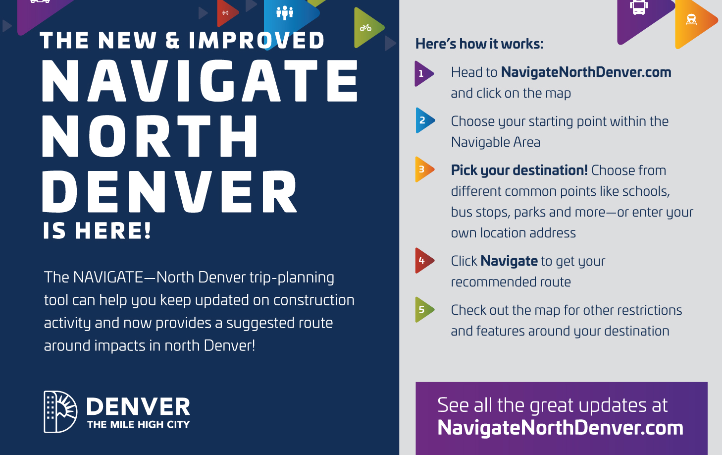 Navigate North Denver - New & Improved - National Western Center