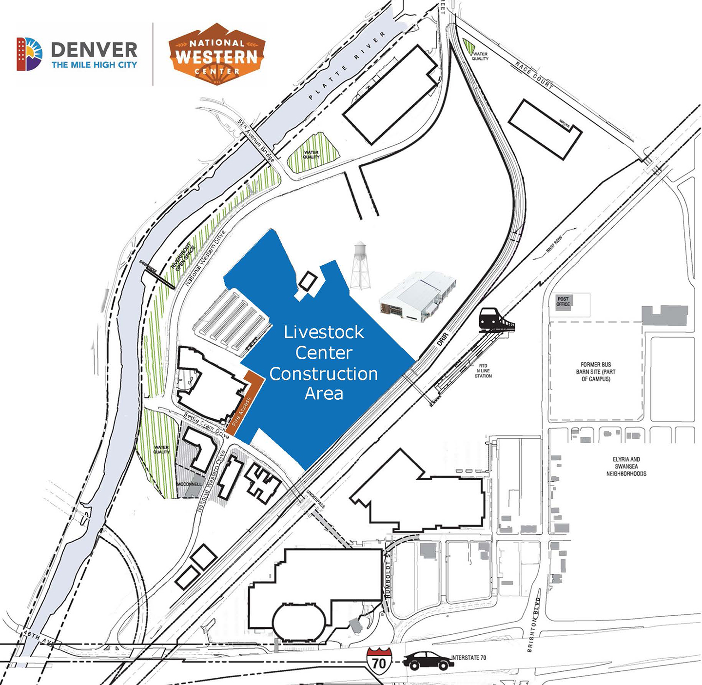 Construction Mobilization - National Western Center