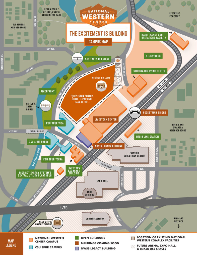 Equestrian Center, Hotel and Parking Garage - National Western Center
